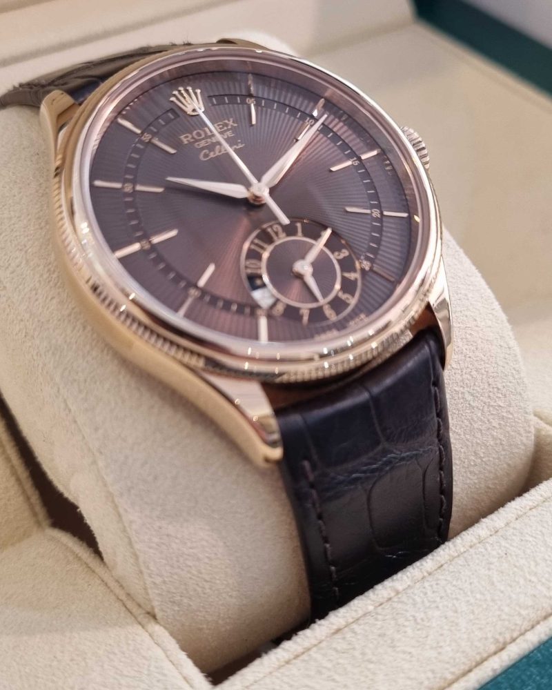 Rolex Cellini Dual Time 18K Rose Gold - Gothelf A. Watches - Tel Aviv's ...