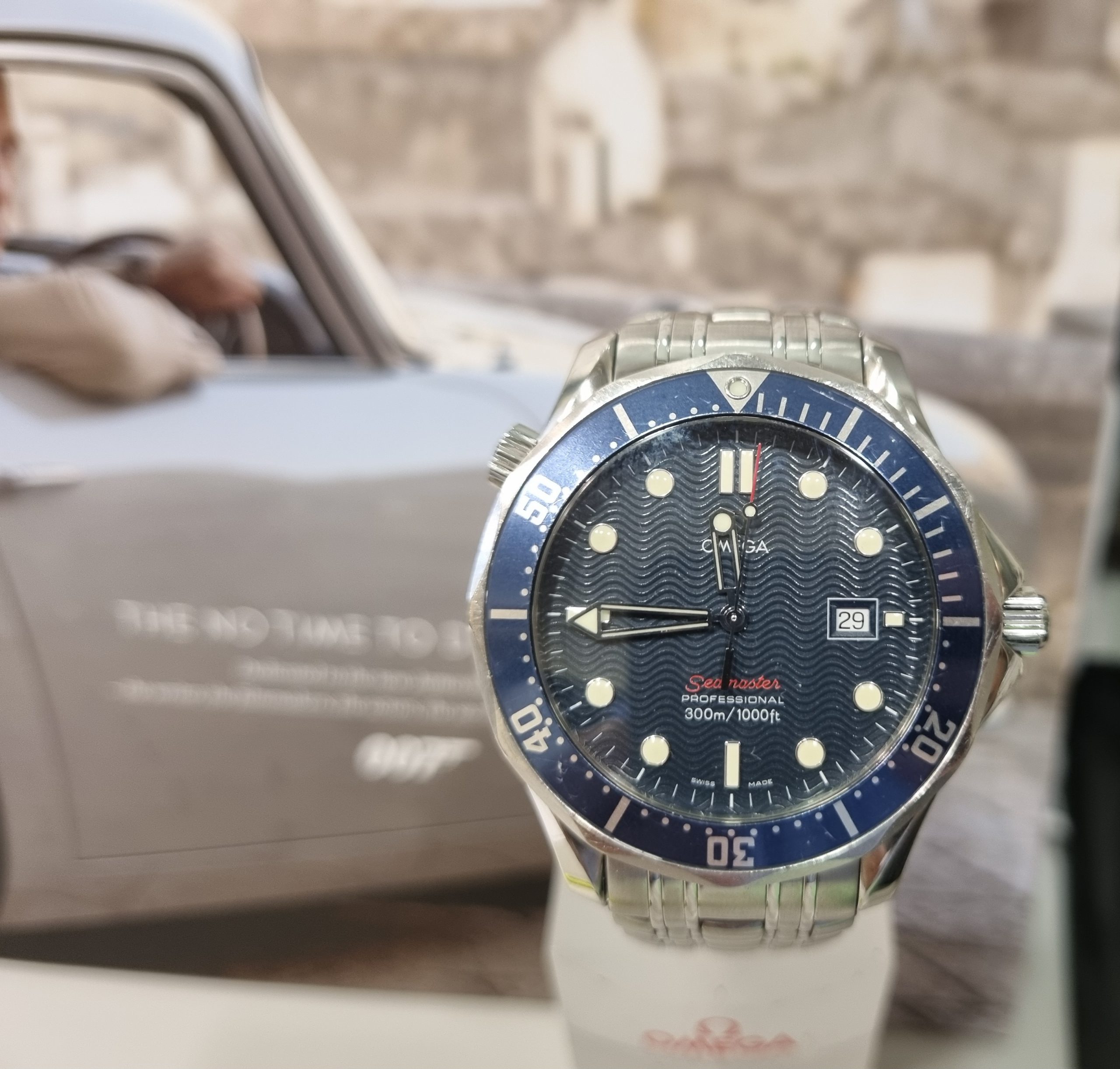 Omega Seamaster 300 Blue Quartz 41mm - Gothelf A. Watches - Tel Aviv's ...