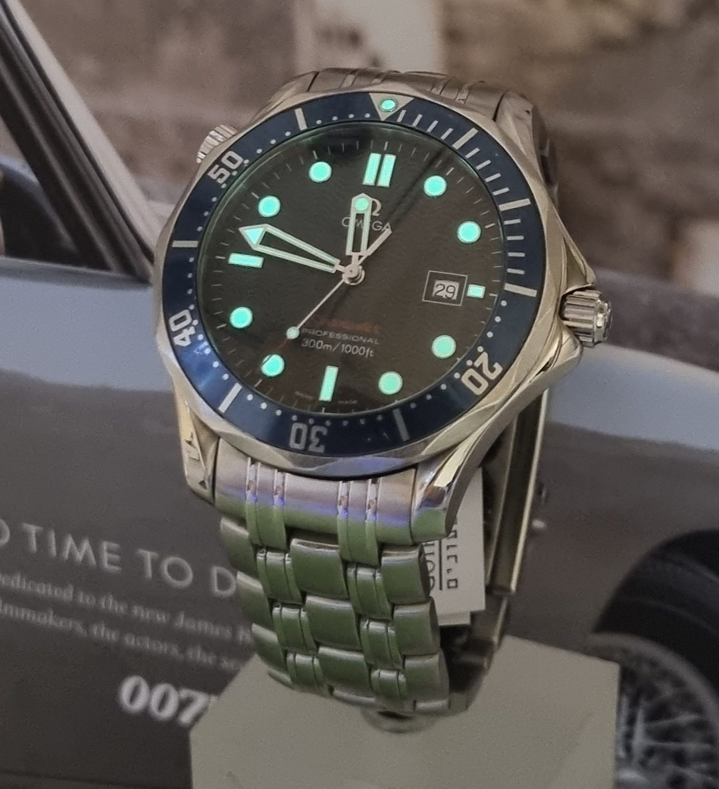 Omega Seamaster 300 Blue Quartz 41mm - Gothelf A. Watches - Tel Aviv's ...