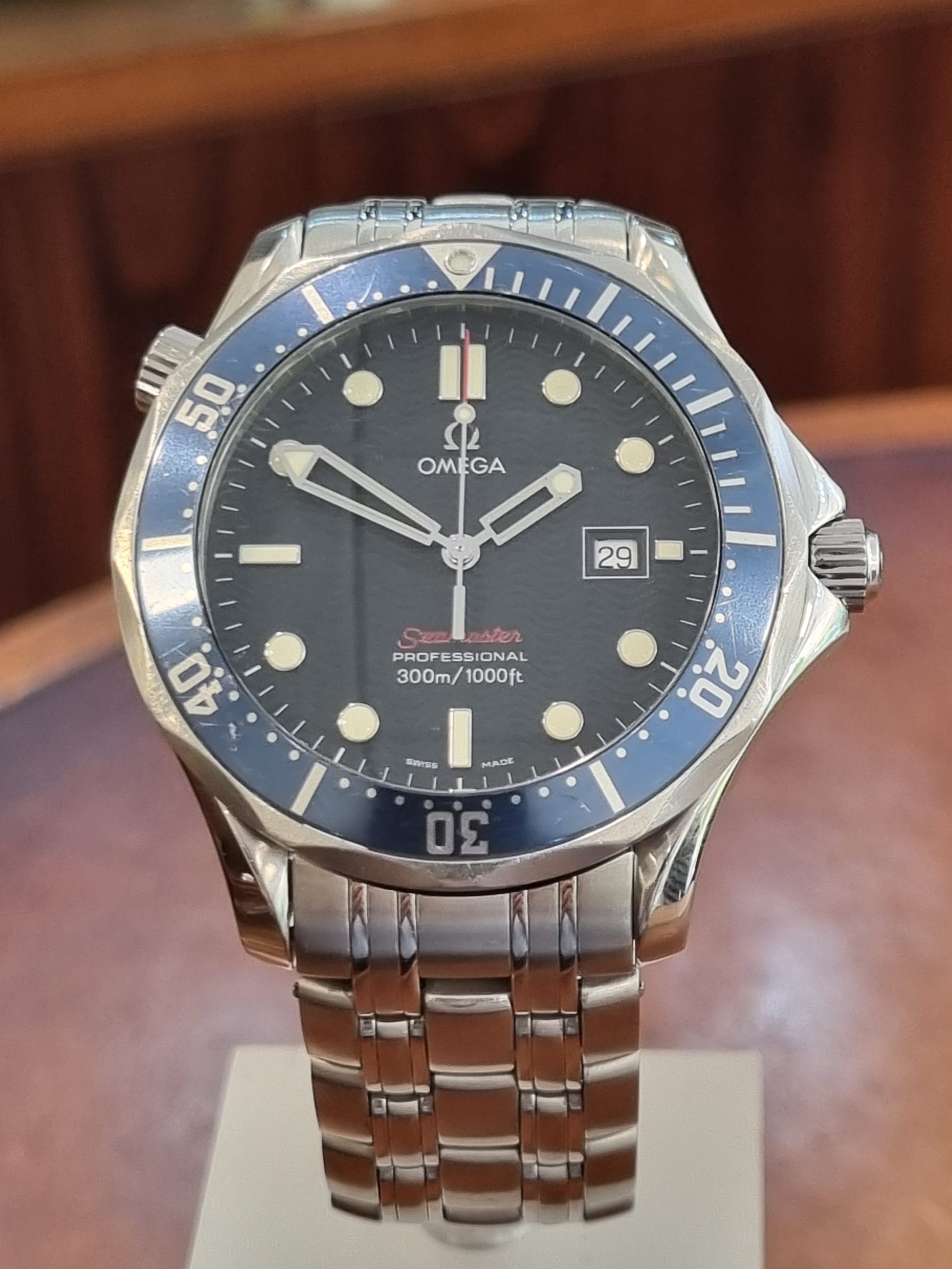 Omega Seamaster 300 Blue Quartz 41mm - Gothelf A. Watches - Tel Aviv's ...