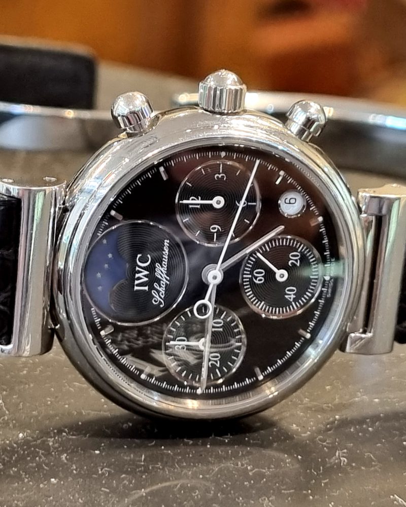 IWC SCHAFFHAUSEN Da Vinci Chronograph Ladies Steel Quartz - Gothelf A ...