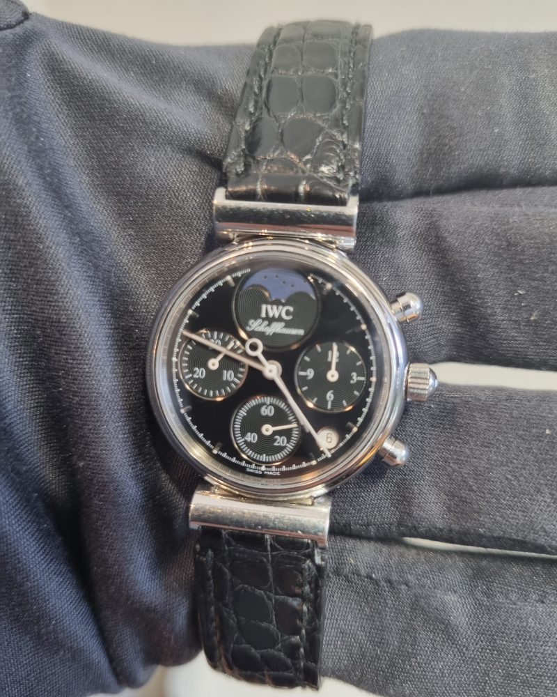 IWC SCHAFFHAUSEN Da Vinci Chronograph Ladies Steel Quartz - Gothelf A ...